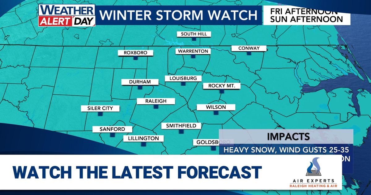Colder temps stick around Thursday, weekend snowstorm chances increasing
