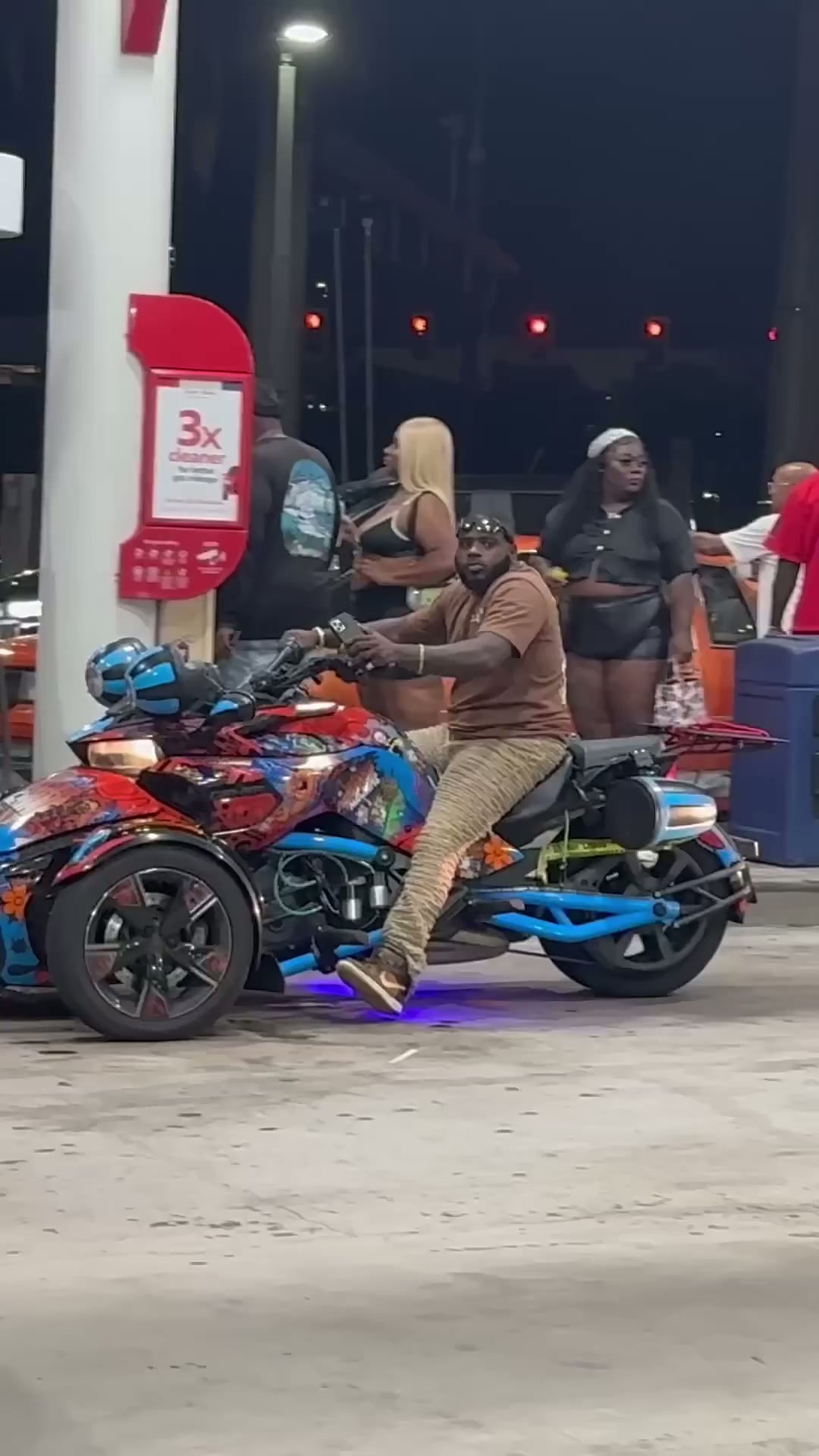 Pullin up on Custom Airbrushed Bikes