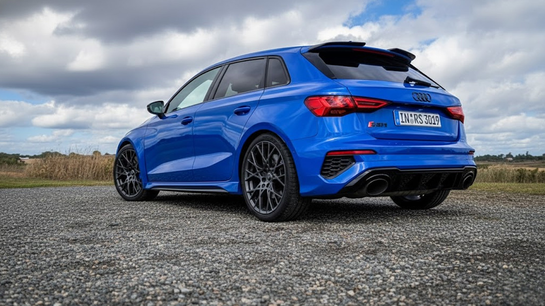 My first miles in the Audi RS 3 Performance