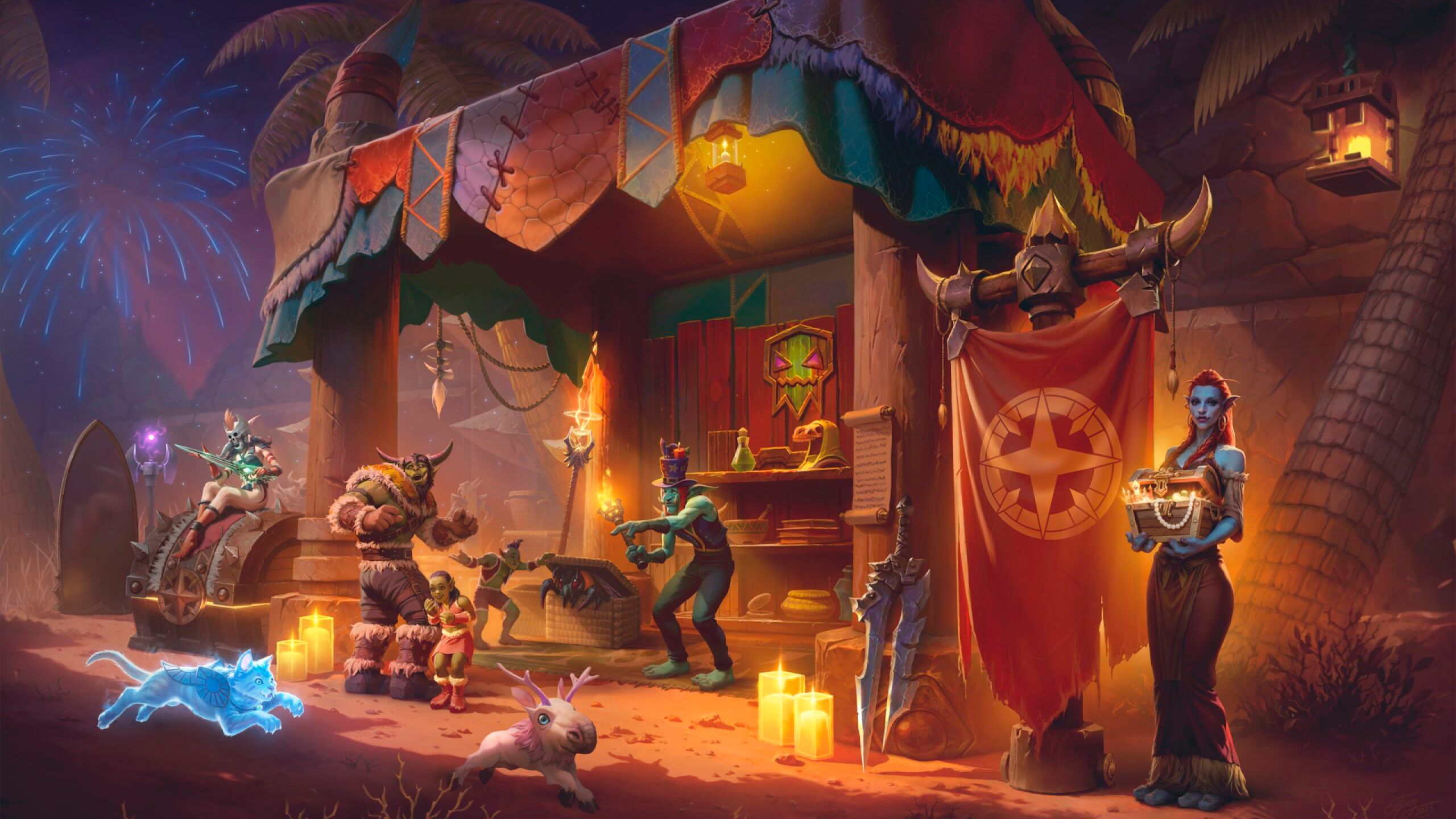 World of Warcraft reveals February trading post rewards and anniversary ...