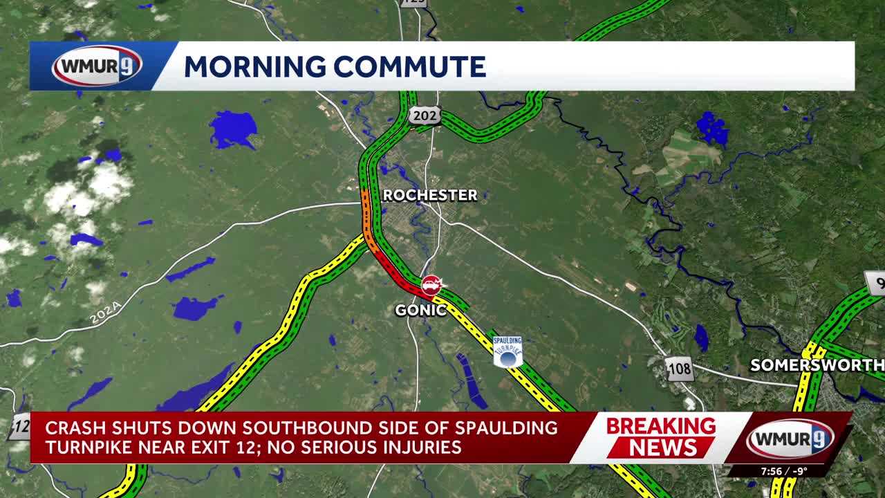 Crash scene cleared, all lanes reopened on southbound side of Spaulding ...