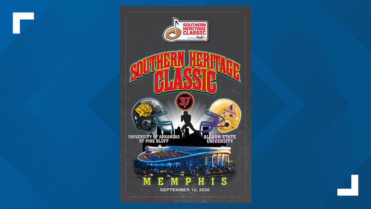 Southern Heritage Classic returns to Memphis in 2026