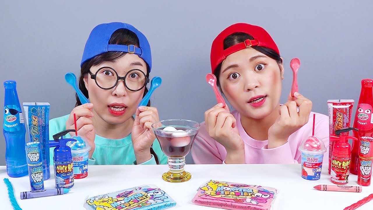 Makanan merah vs makanan biru tantangan DONA Indonesia