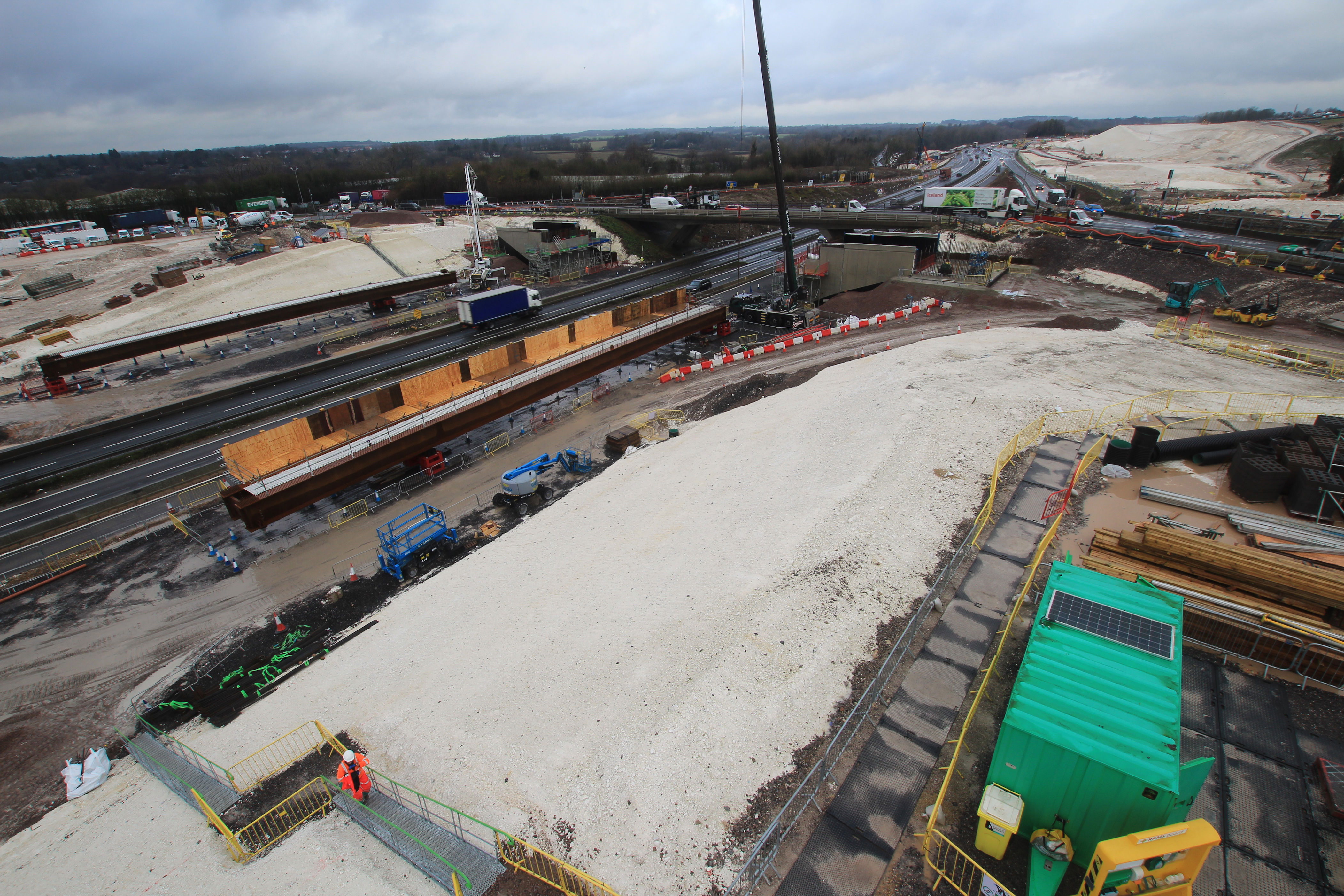 Major disruption is expected this weekend as M3 is closed in both ...