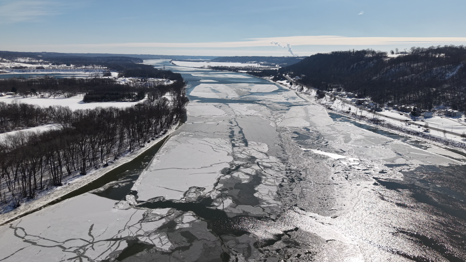 Could the Ohio River freeze like it did in 1977?