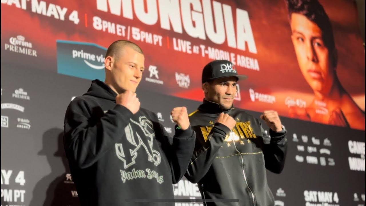 Mexican style Eimantas Stanionis & Gabriel Maestre face-off for the ...