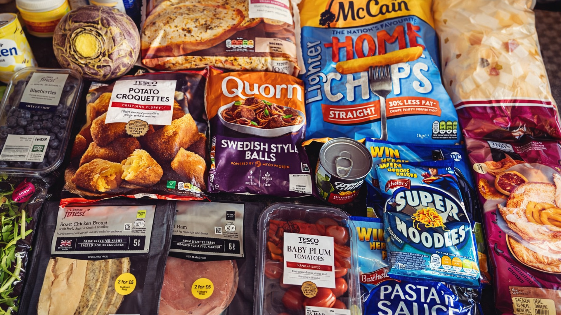 What can you get for £60 at Tesco in Scotland?