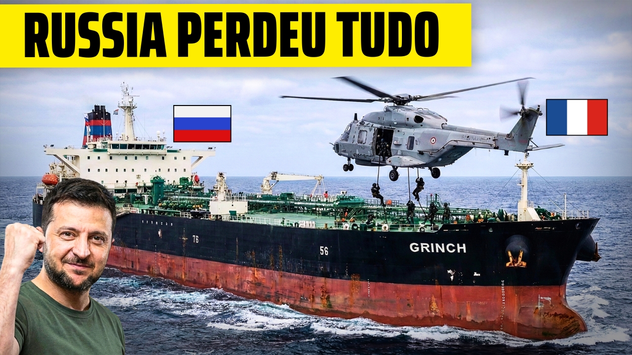 França declara guerra à 'frota sombra' de Putin