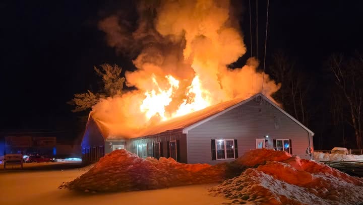 Crews battling fire at Gardner day care center