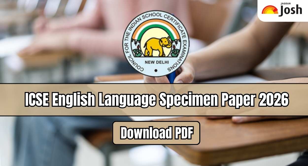 ICSE English language specimen paper 2026 class 10: CISCE English ...