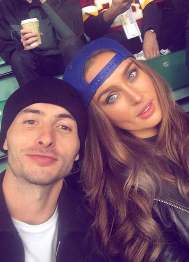 How they met: It was second time lucky for Roz Purcell and her beau Zach
