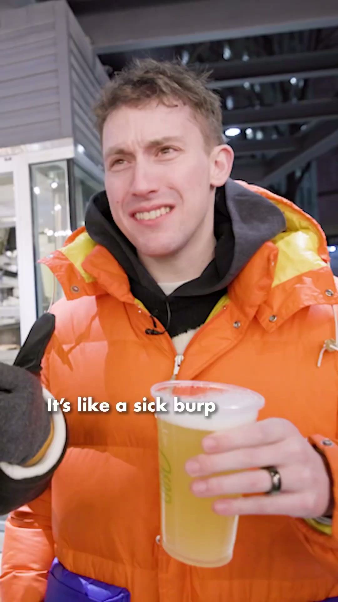 British guys try secret shandy at Shake Shack: UK vs US lemonade taste ...