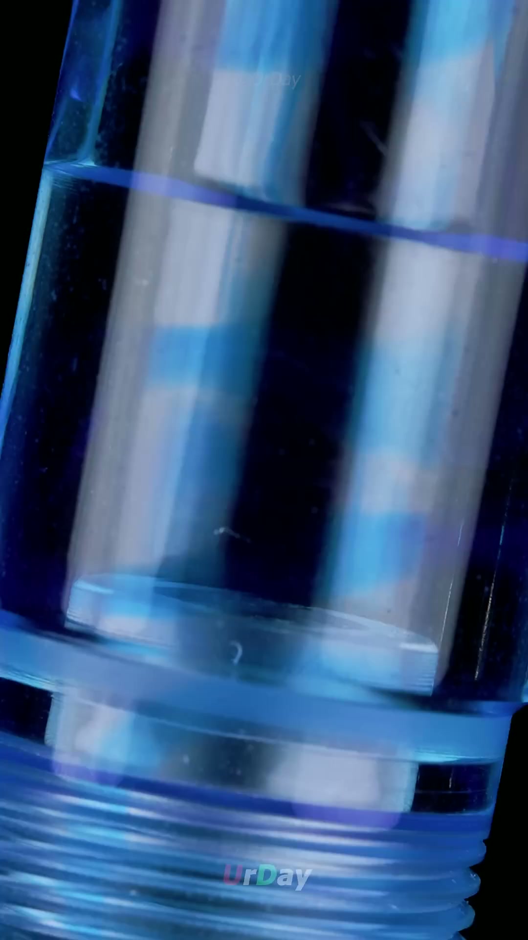 Filling a vacuum filler fountain pen up close @GoldspotPens #urday #closeup