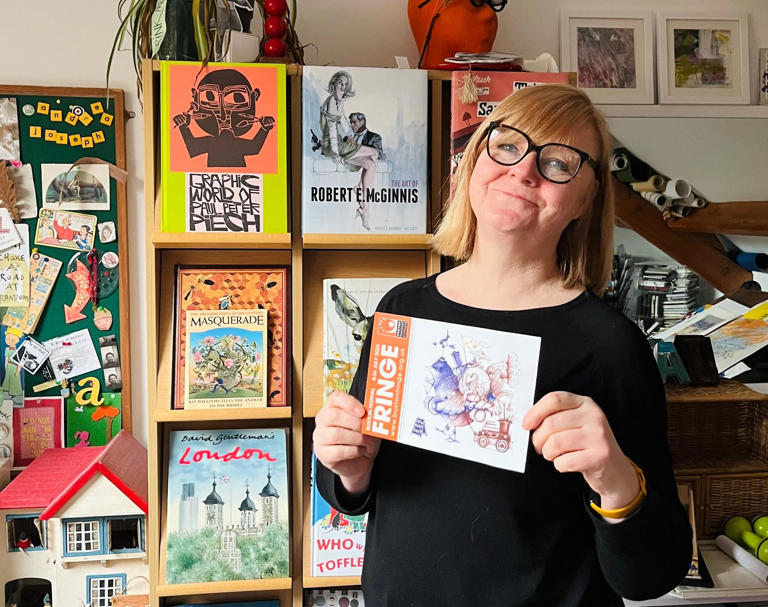 High Peak artist brings bird’s eye view of the Fringe