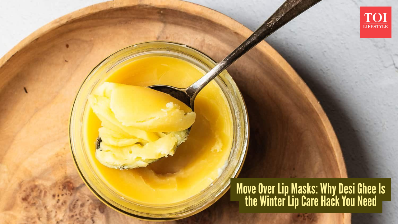 Why 'ghee' slugging is the ultimate desi fix for cracked winter lips