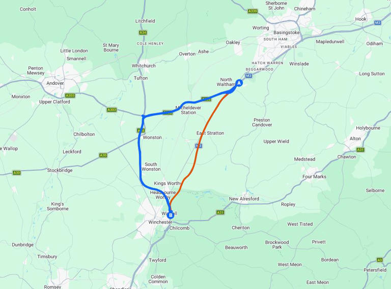 Major disruption is expected this weekend as M3 is closed in both ...