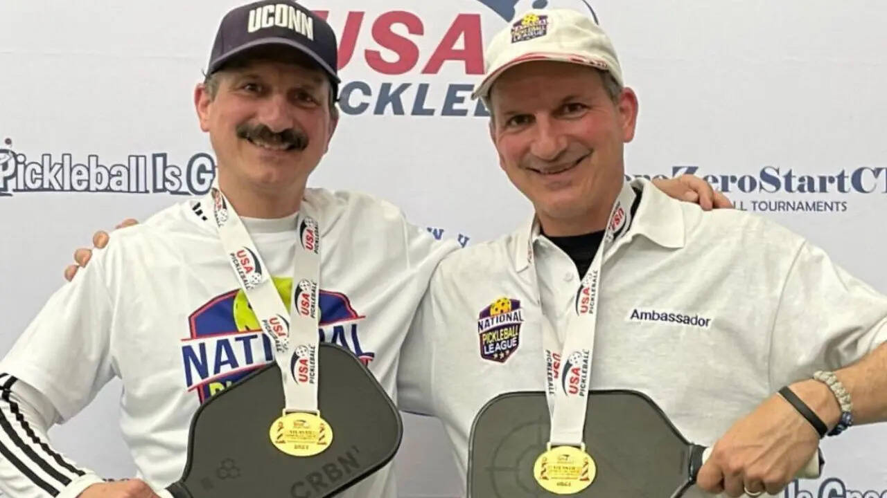 Rossetti brothers smash pickleball world record with 113 volleys in one ...