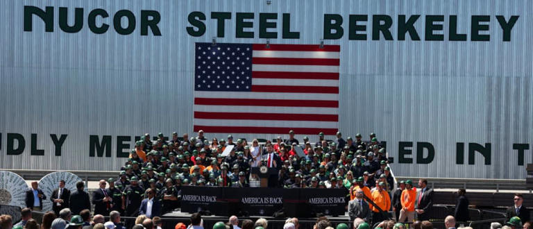 US overtakes Japan in steel production for first time in 26 years