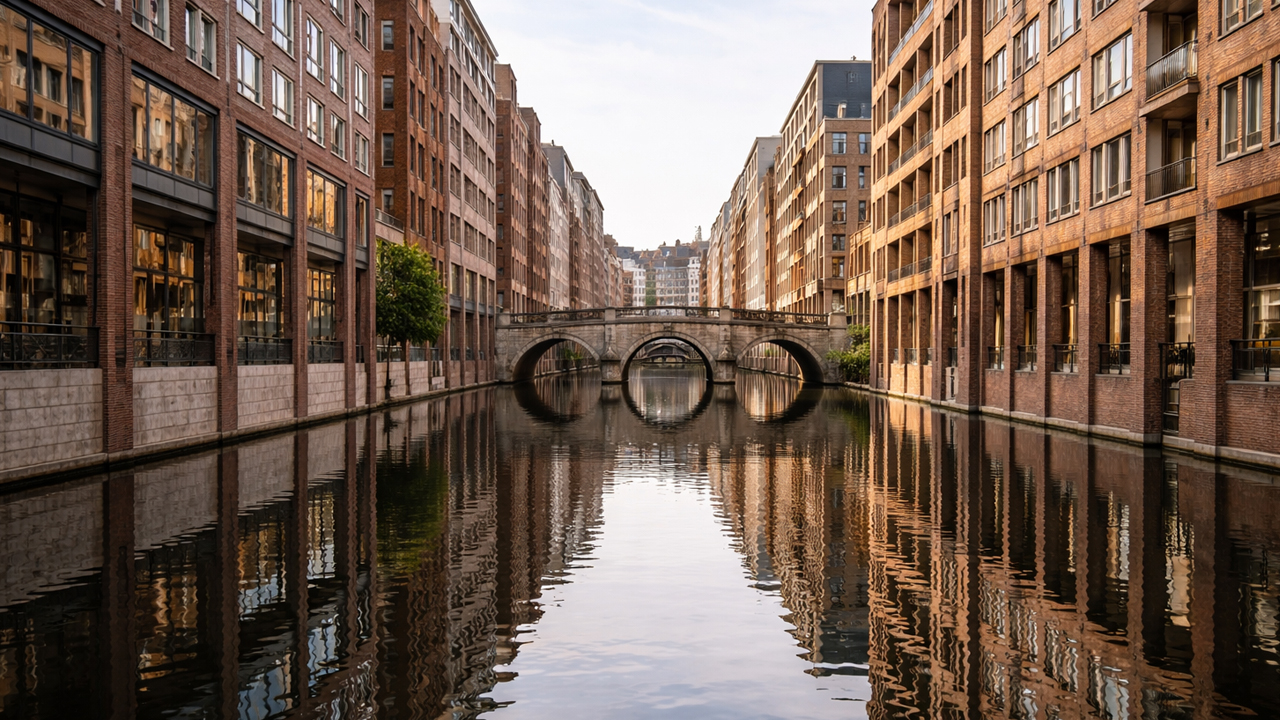 Lumière de printemps sur un Hamburg méconnu