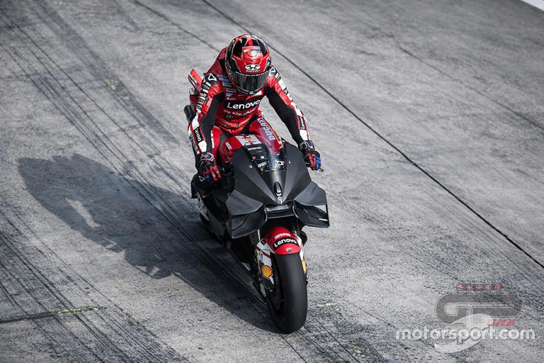 Ducati lleva novedades al shakedown: la nueva aerodinámica probada por ...