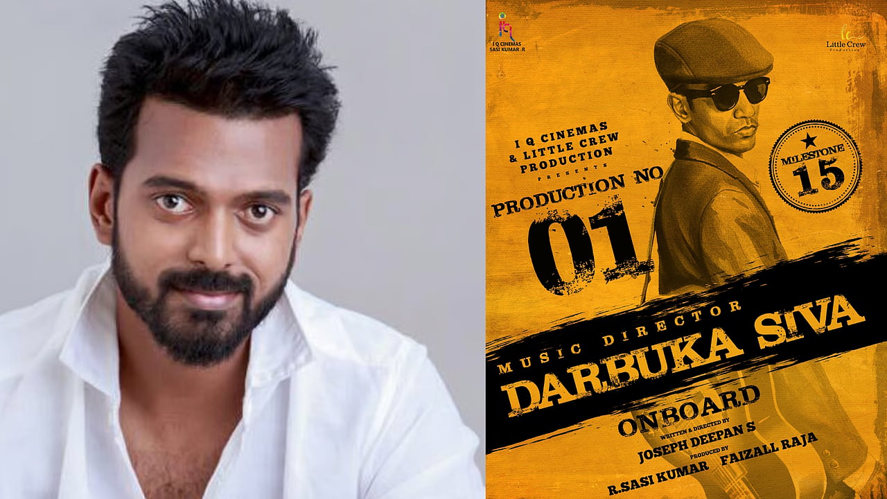 Darbuka Siva on boards Vikranth's next