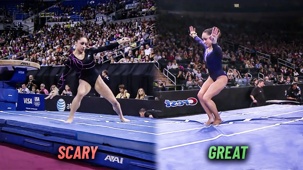 An Amanar at the age of 13 | Jordyn Wieber's vault evolution