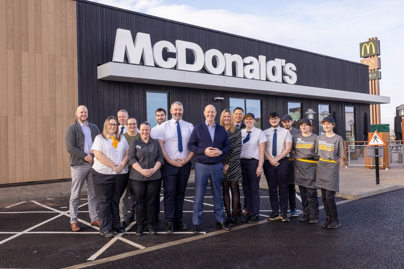 Dozens of new jobs as McDonald's opens near Derbyshire town