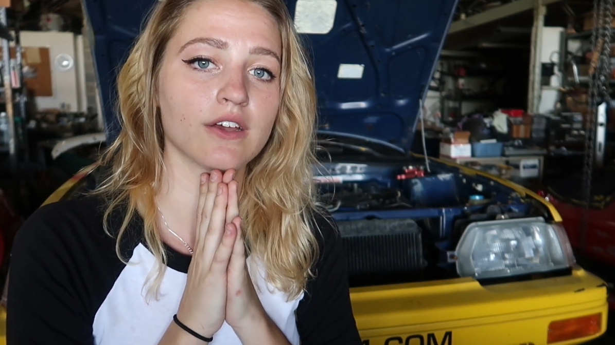 Finishing the final steps to get the car running