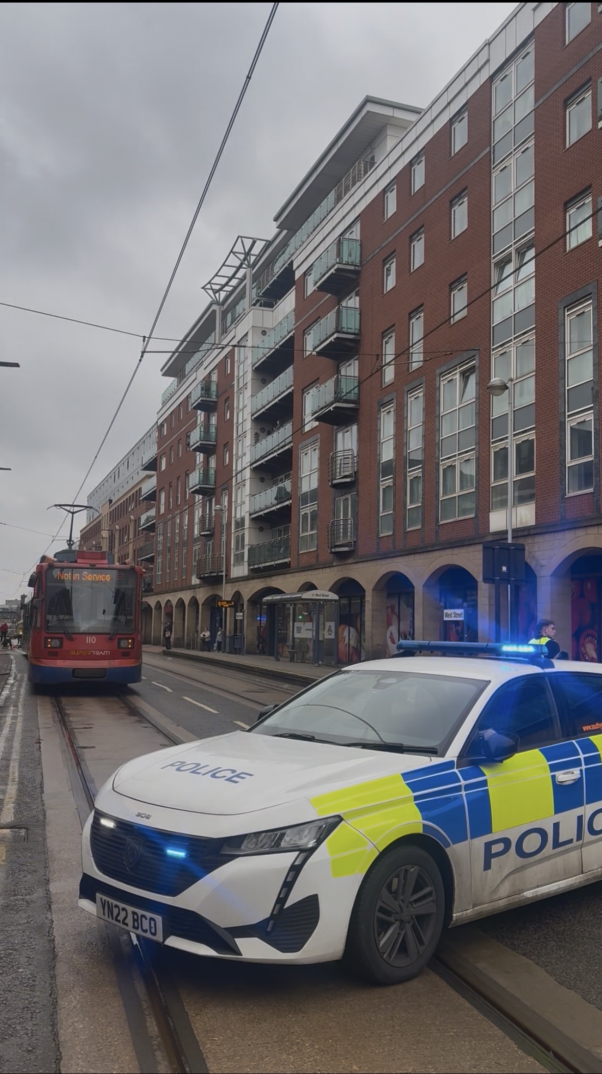 Emergency services on the scene and cordon in place as police deal with ...