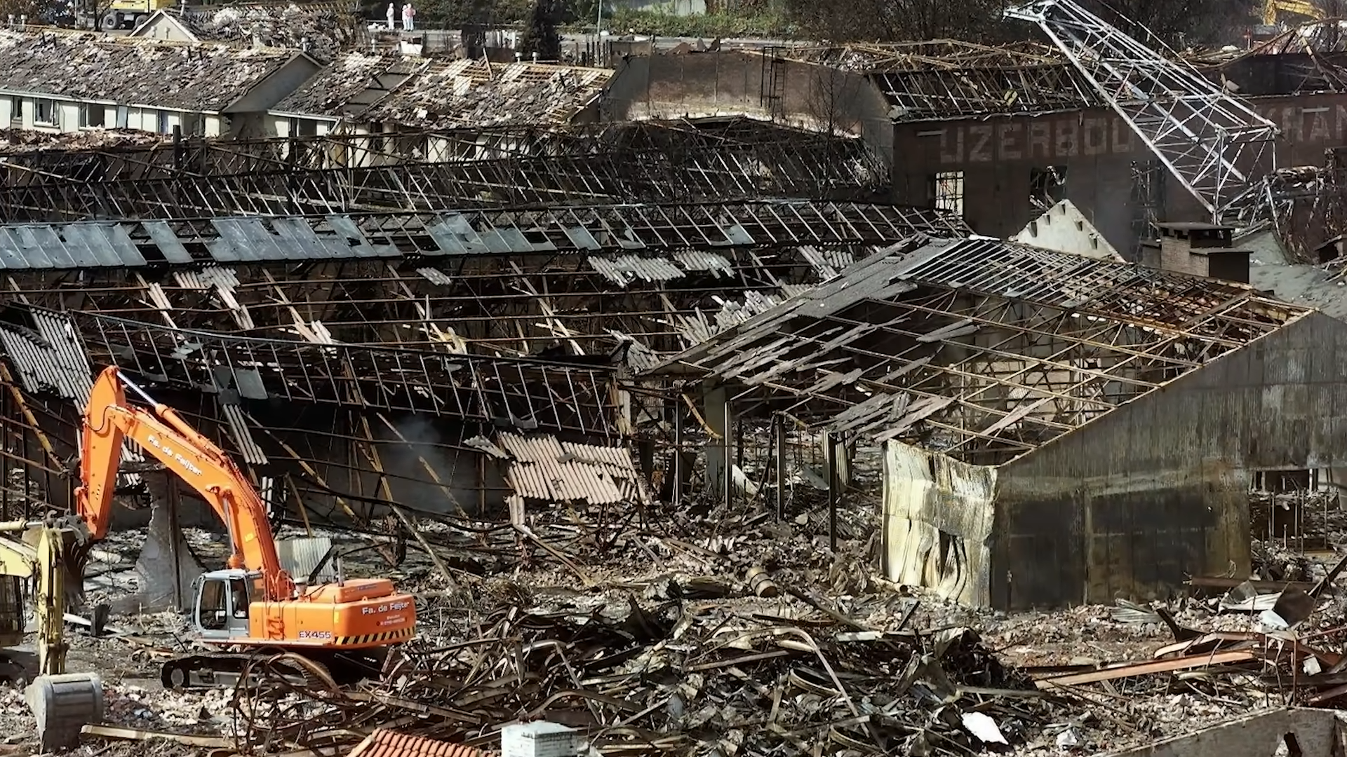 A fireball leveled 400 homes - and left a child's shoe in the rubble