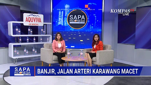 Banjir tak surut di jalan arteri Karawang, penyempitan gorong-gorong ...