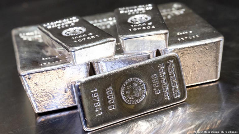 Silver: Why the price of 'poor man's gold' hit a record