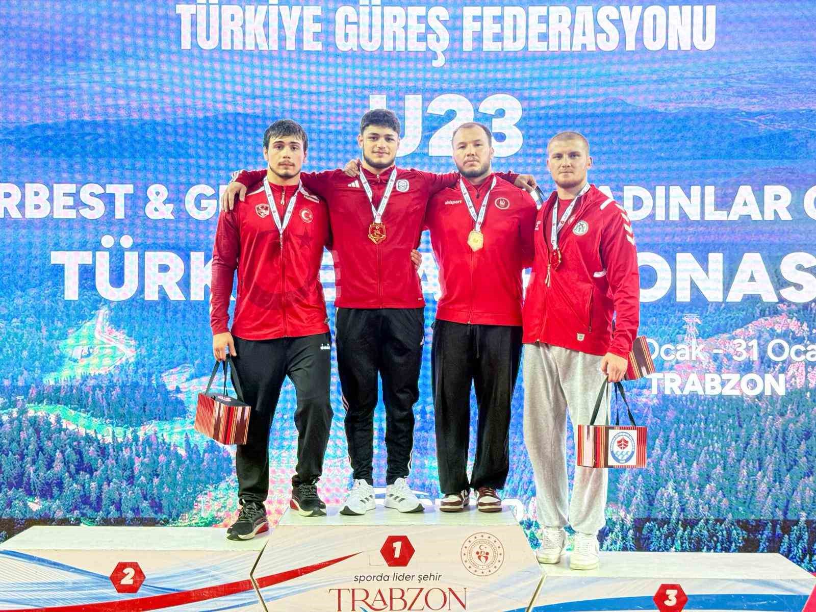 U23 Grekoromen Güreş Türkiye Şampiyonası’nda ikinci gün tamamlandı