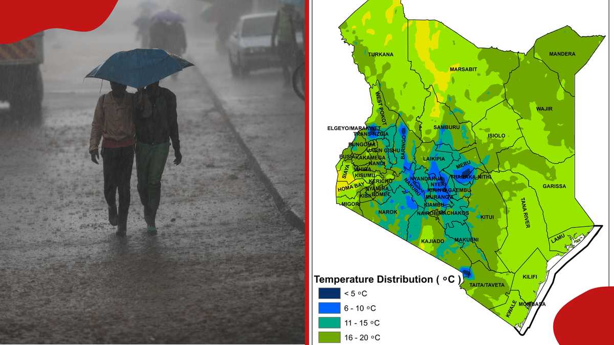 Kenya Met announces list of 20 counties to receive moderate rainfall ...