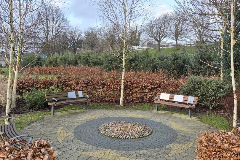 Lisburn Garden of Reflection for babies and children damaged during ...