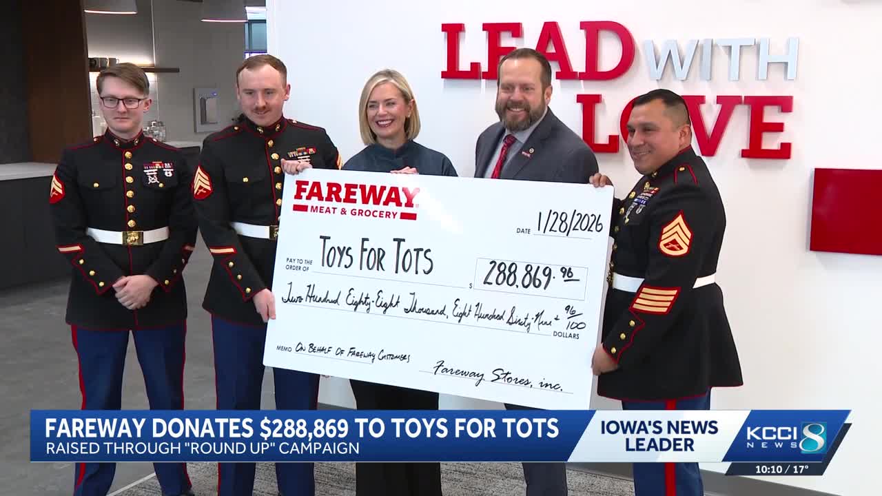 Toys for Tots round-up campaign raises more than $280K