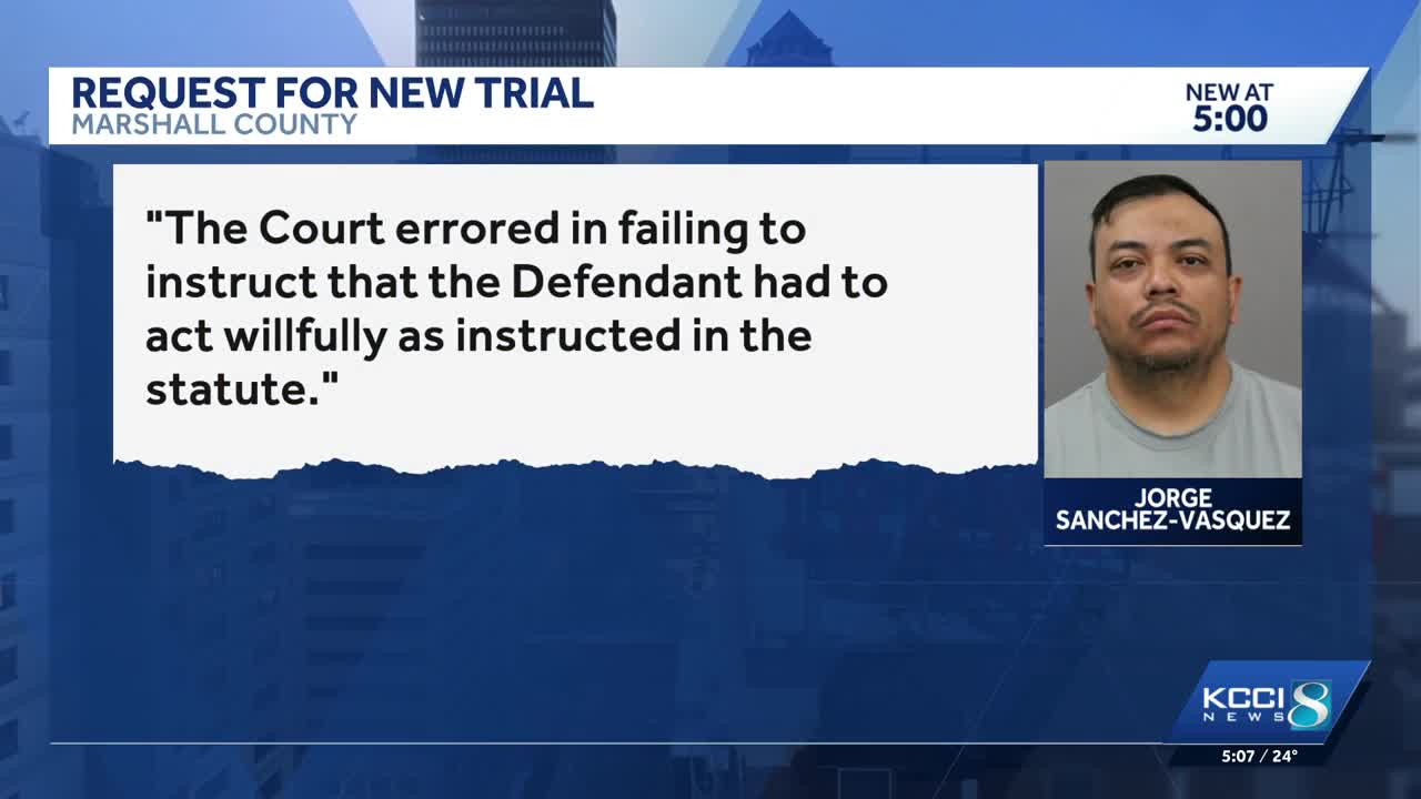 Iowa man seeks new trial after election misconduct conviction