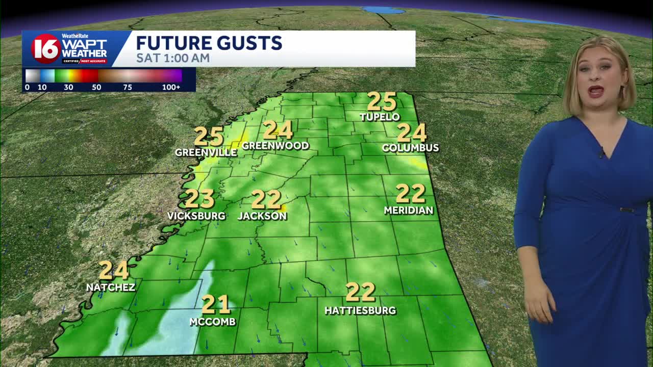 Warmest day this week before a cold front ruins it