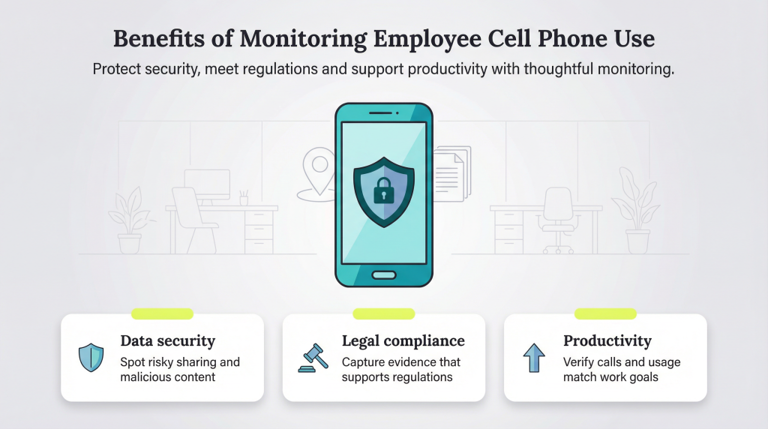 The legalities and benefits of employee cell phone monitoring