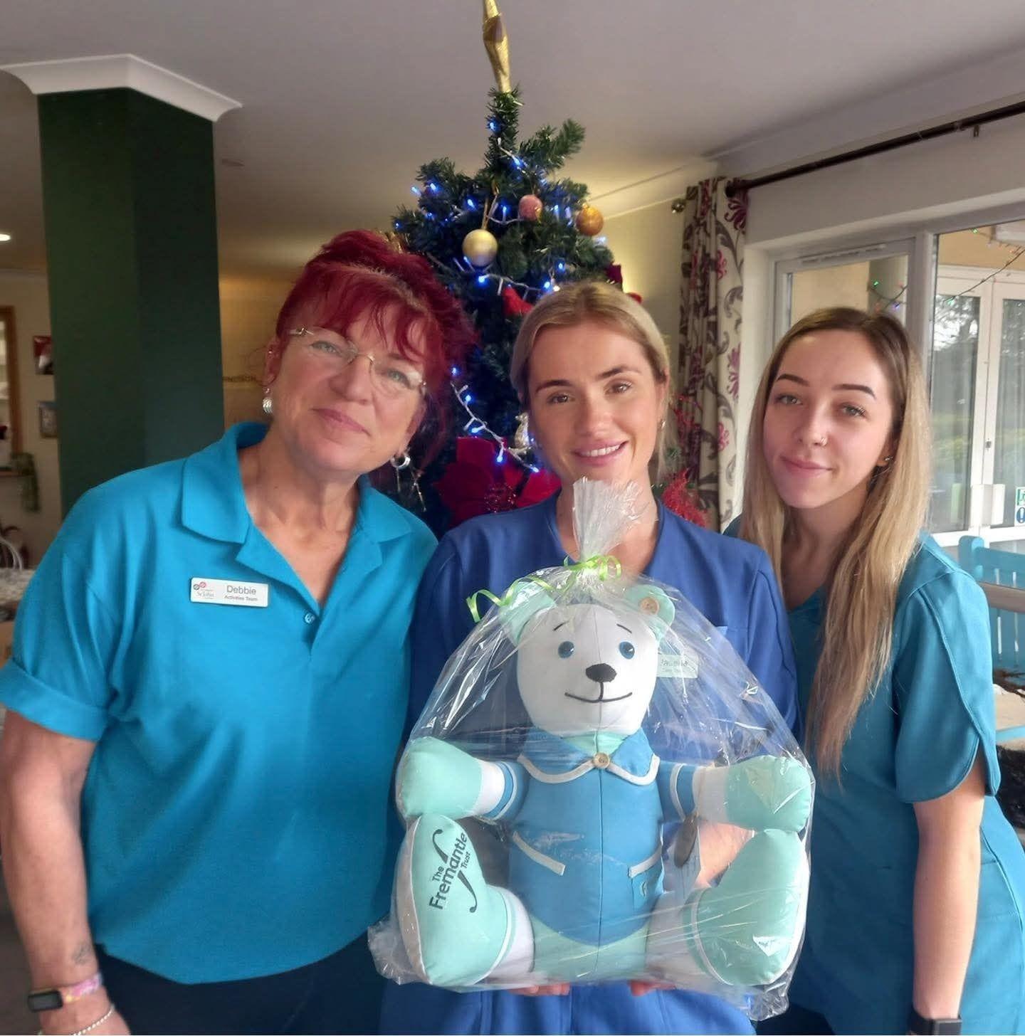 A special memory bear to mark a meaningful transition at Lent Rise House