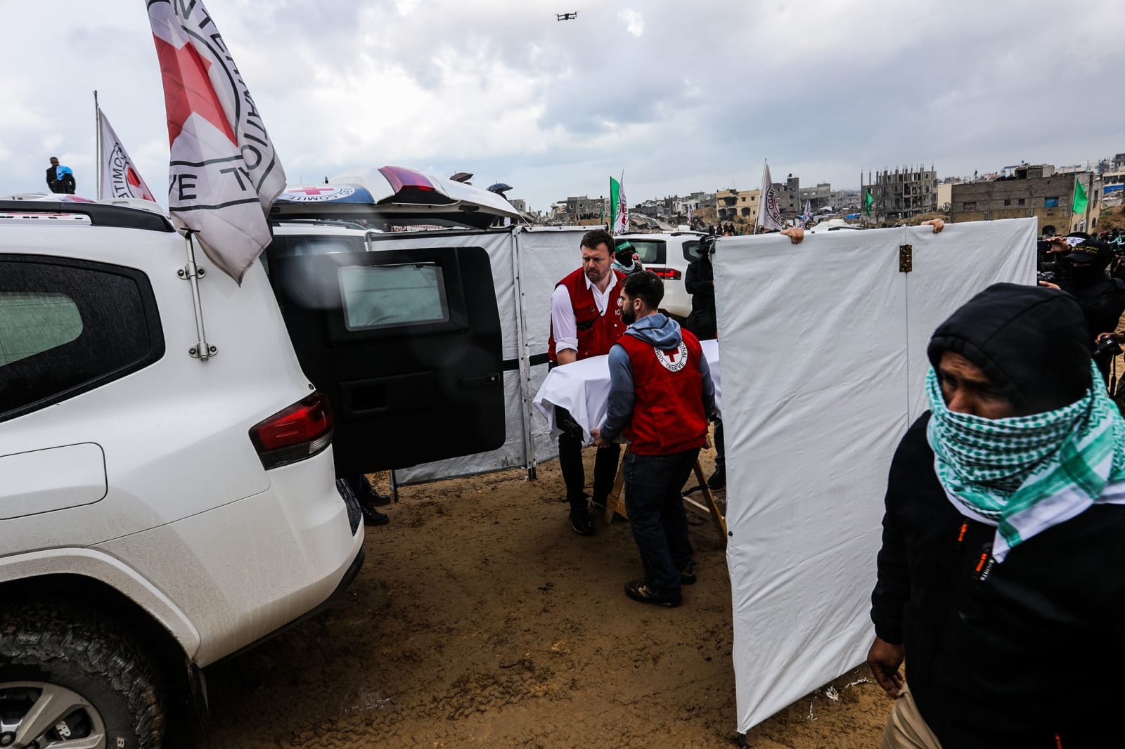 Israel hands over bodies of 15 Palestinians to Gaza