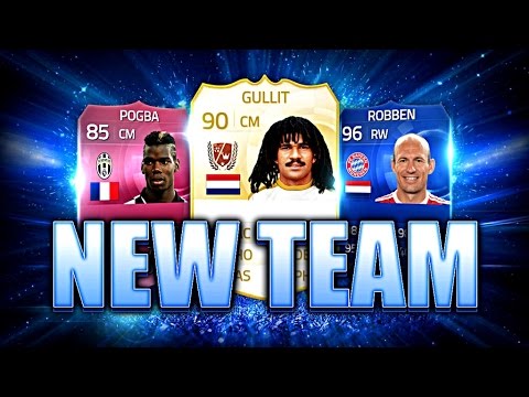 FIFA 15 - My new team