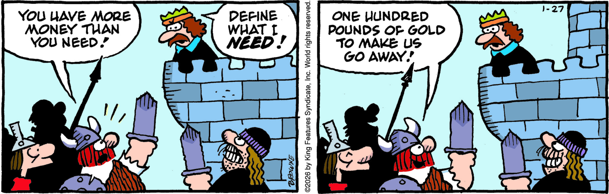 Hagar the Horrible by Chris Browne