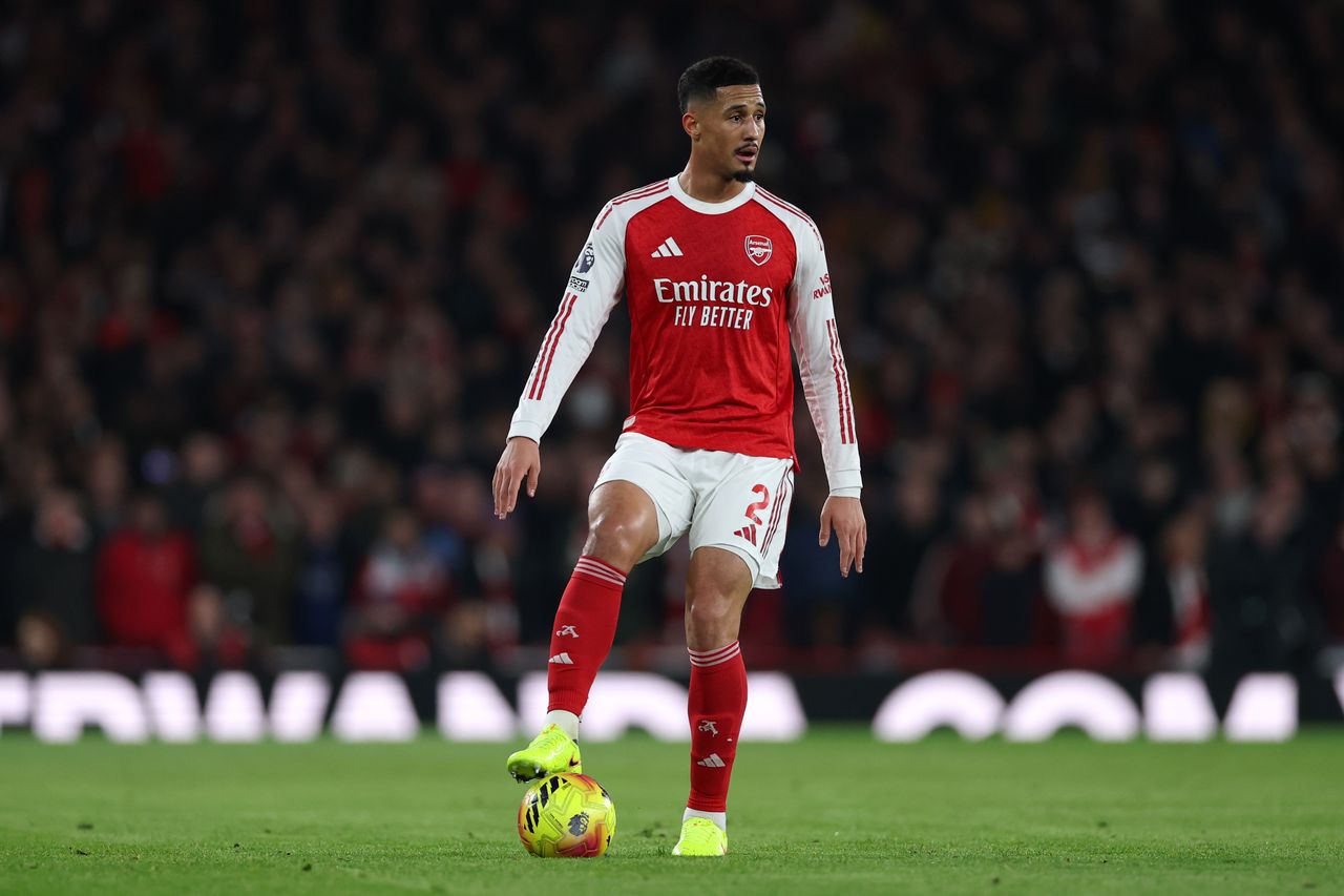 Is William Saliba injured this weekend? Arsenal fitness update after ...