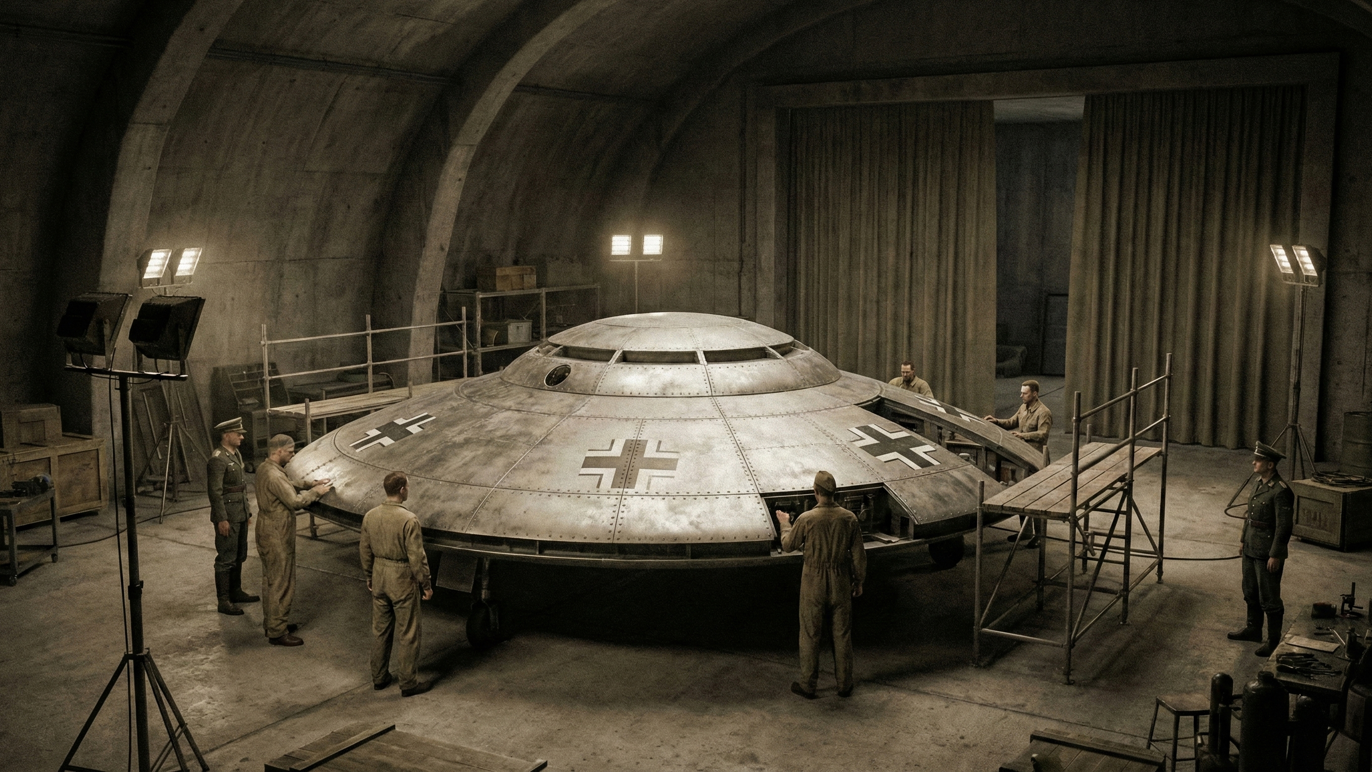 The truth behind the legendary Nazi UFO