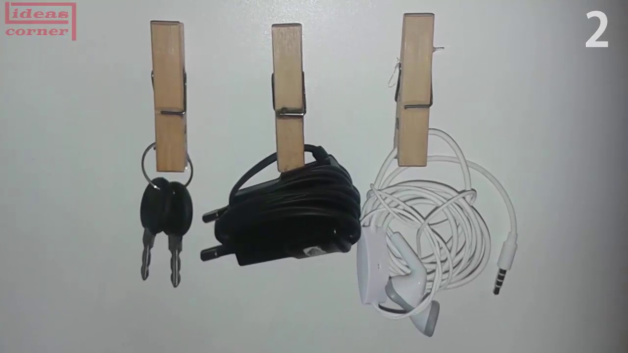 5 Clever Clothespeg Hacks for Everyday Life | DIY Organizers & Tools