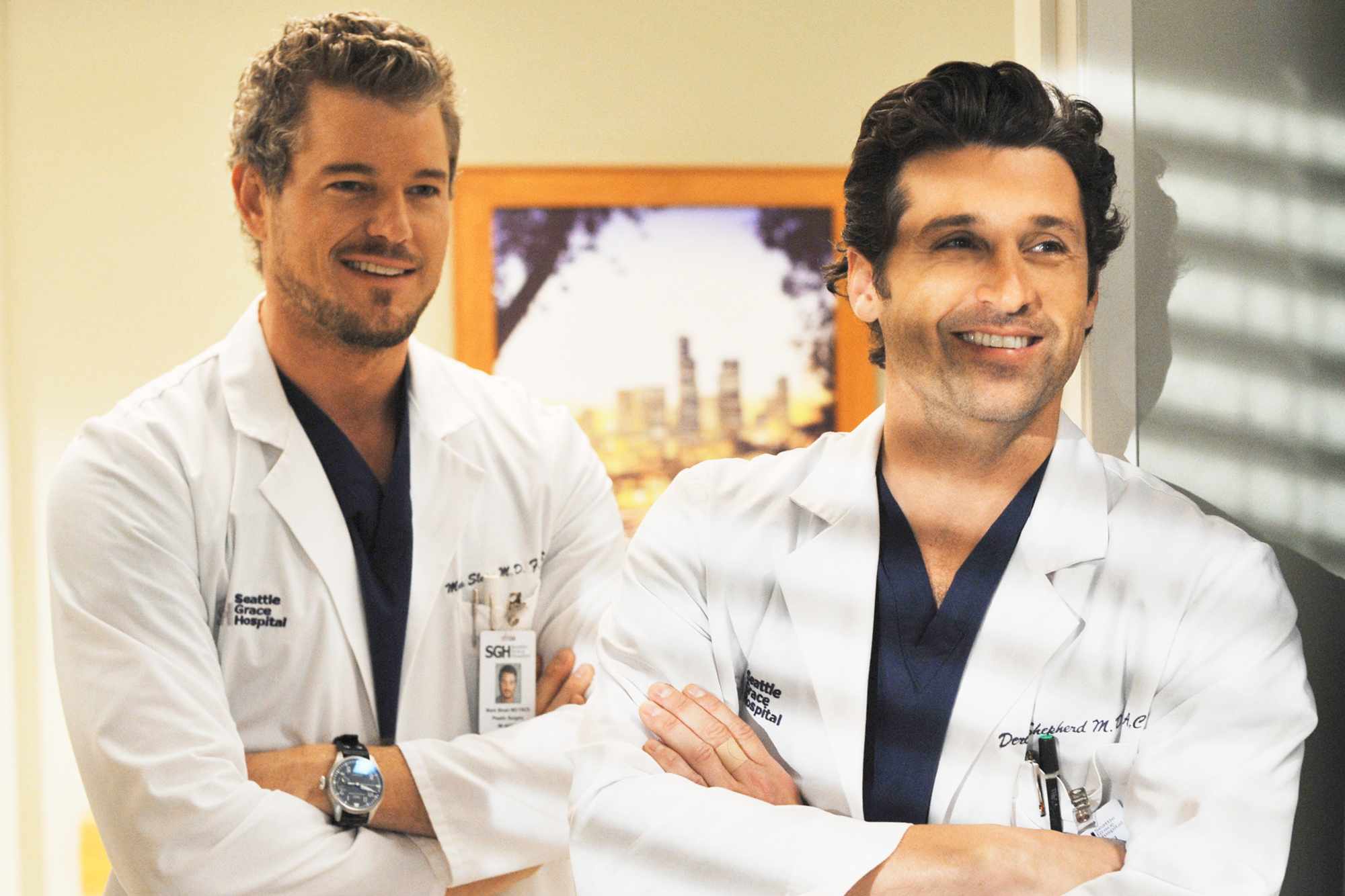 Patrick Dempsey says 'courageous' Eric Dane is 'using his platform in a ...