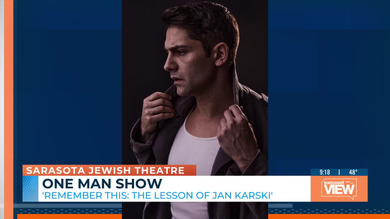 Actor takes on 31 roles at Sarasota Jewish Theatre