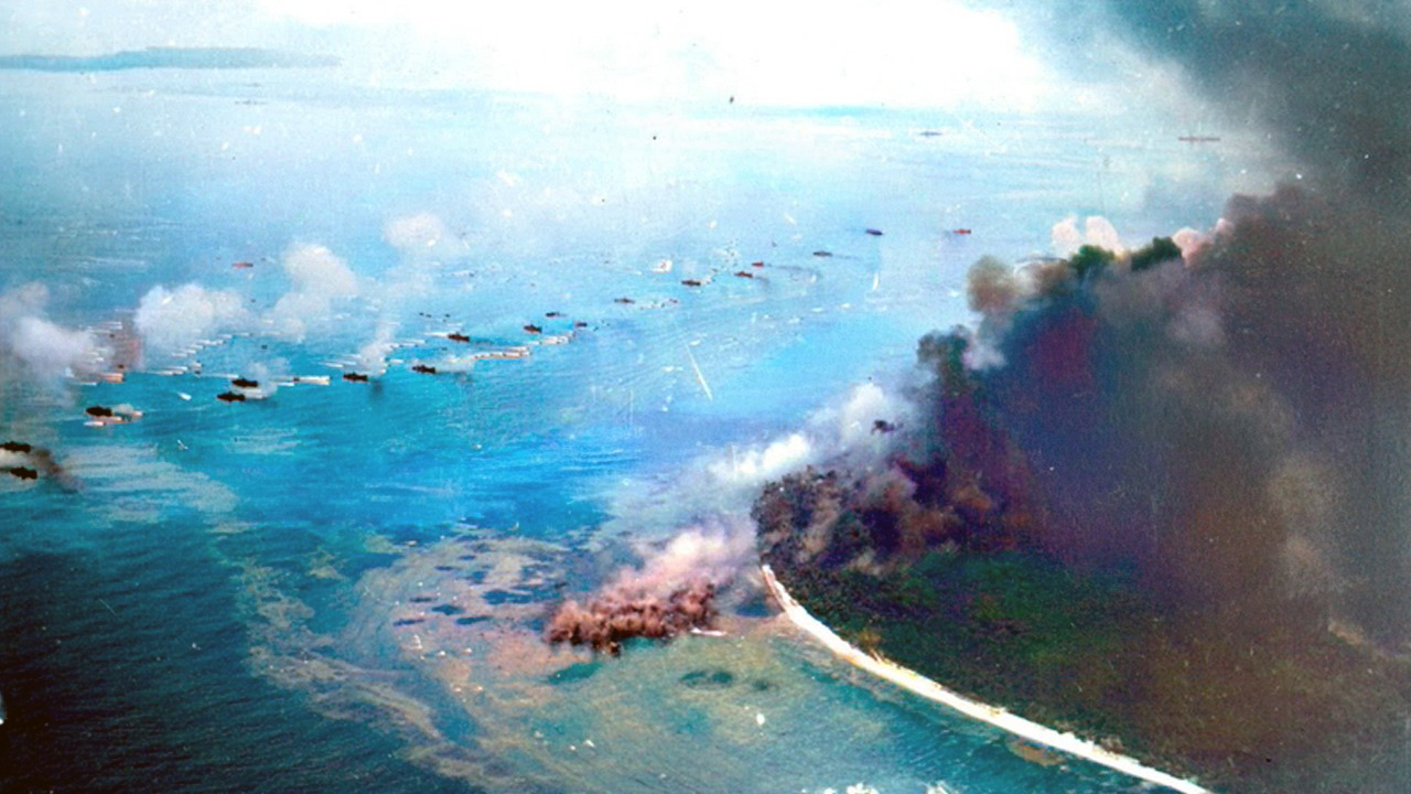 The final relentless naval hunt at the end of World War II