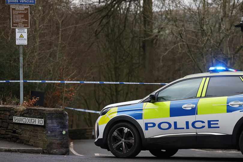 Man's body found in beauty spot river as police tape off scene